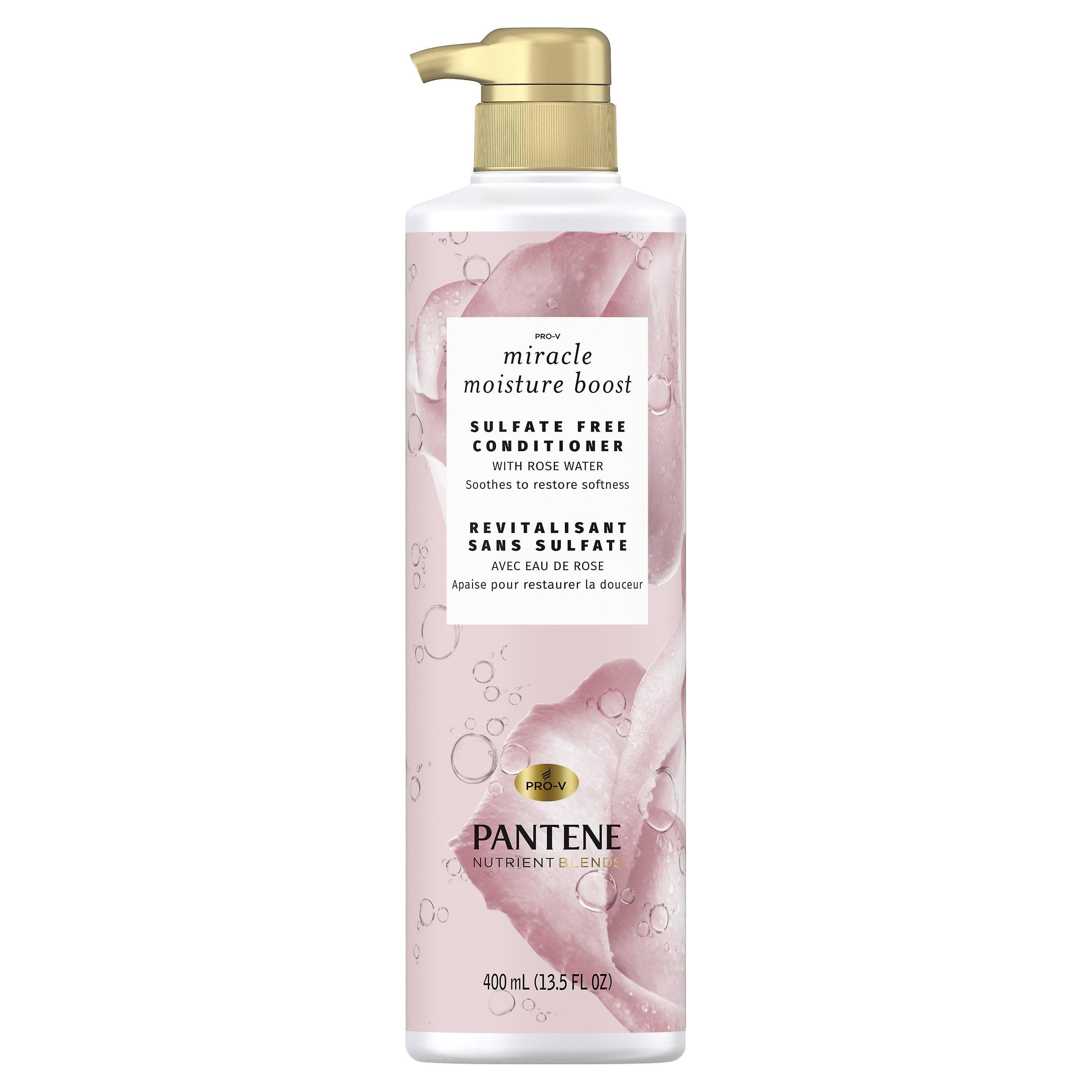Pantene Pro-V Nutrient Blends Hair Conditioner With Rose Water, 13.5 Oz ...