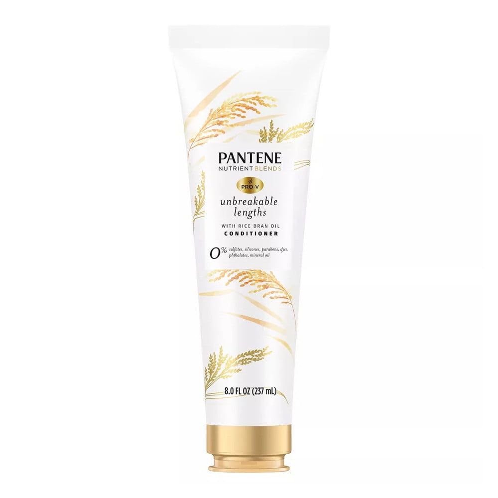 Pantene Pro V Nutrient Blends Unbreakable Lengths Conditioner, Rice ...