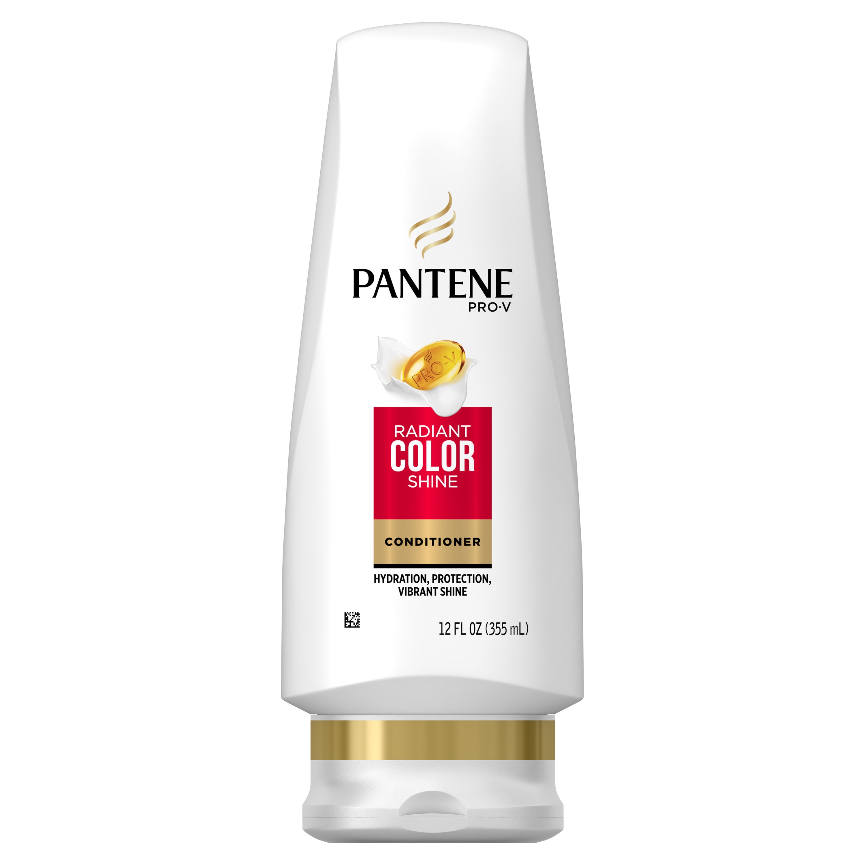 Pantene Pro-V Radiant Color Shine Moisture Conditioner, 12 fl oz ...