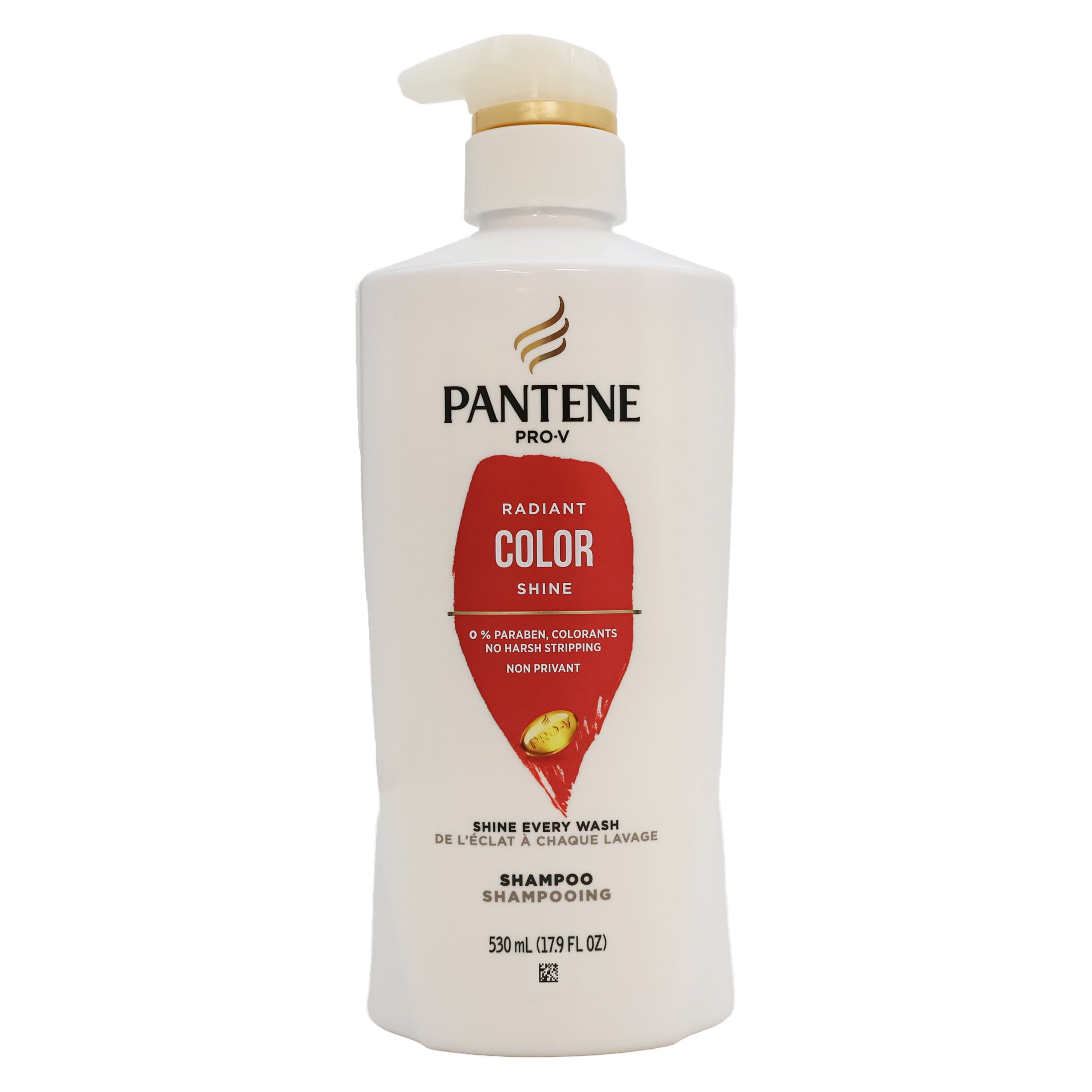 Pantene Pro V Radiant Color Shine Shampoo, 17.9 Oz., Pack of 4 ...