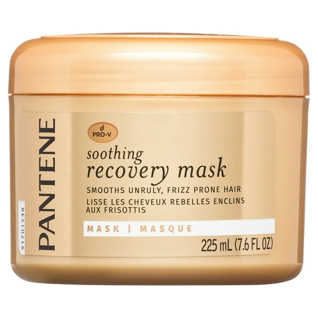 Pantene Pro-V Deep Conditioning Recovery Mask for Unruly Frizzy Hair, 7 ...