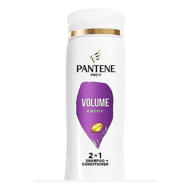 Pantene Pro-V Volume & Body 2-In-1 Shampoo & Conditioner, 12 Oz, 3 Pack ...