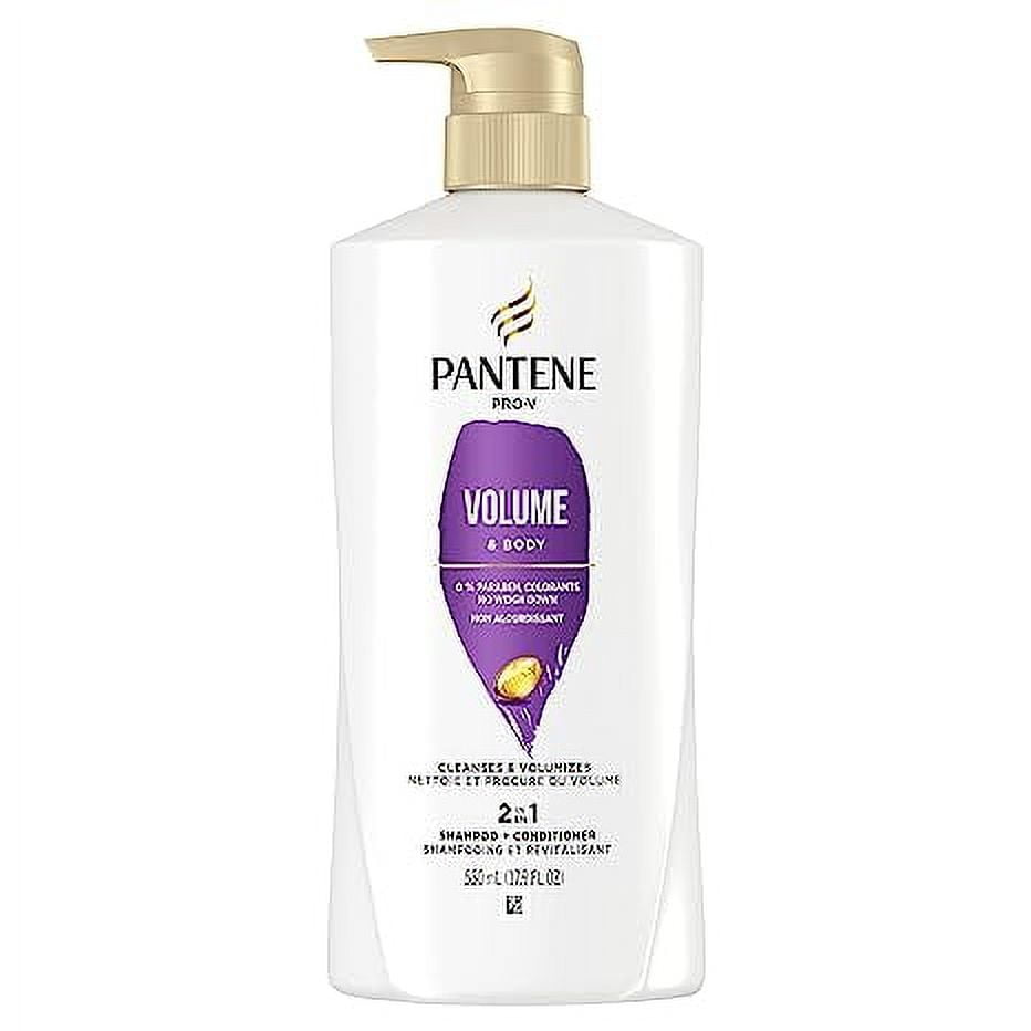 Pantene Pro-V Volume & Body 2 In 1 Shampoo & Conditioner, 17.9 Oz, 6 ...