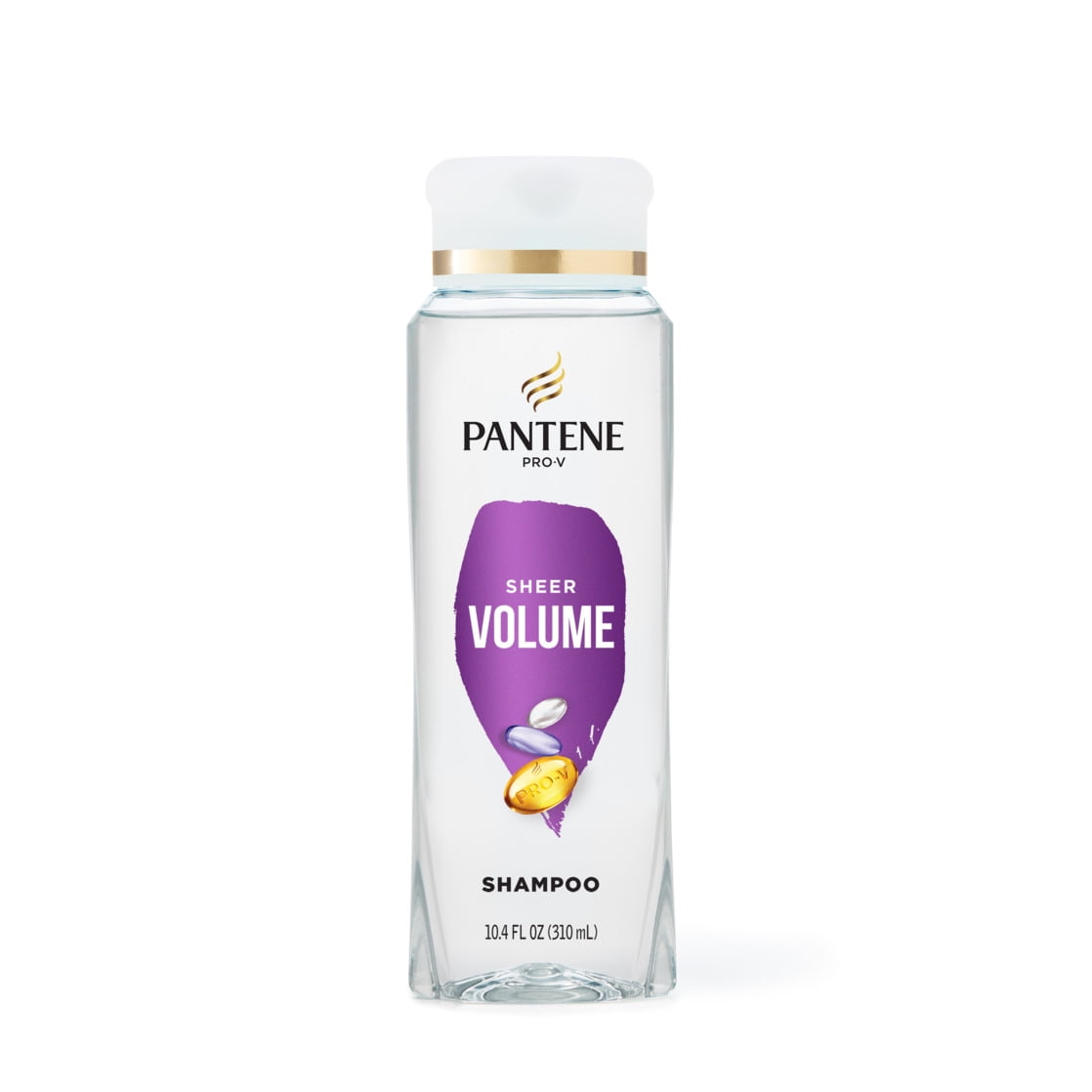 Pantene Pro-V Volume and Body Shampoo, All Hair Types, 10.4 fl oz ...