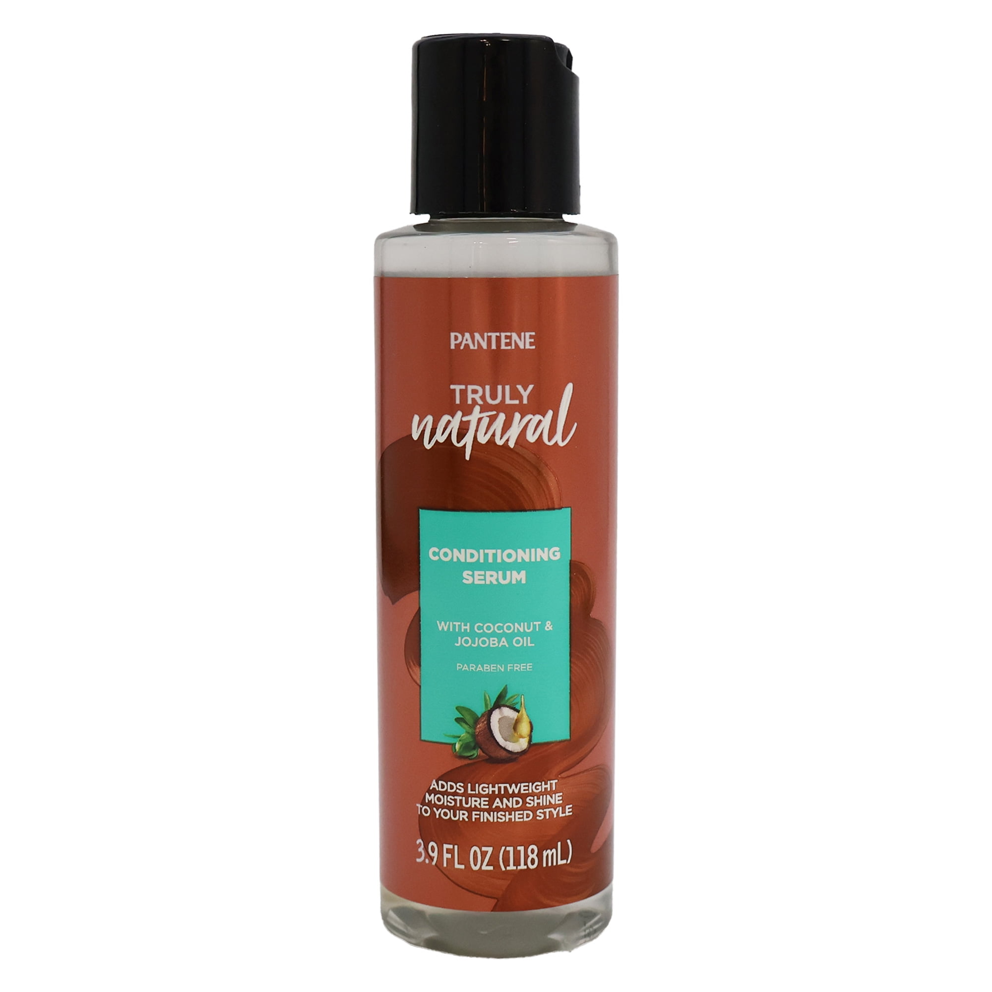 Pantene Truly Natural Conditioning Serum with Coconut & Jojoba Oil, 3.9 ...