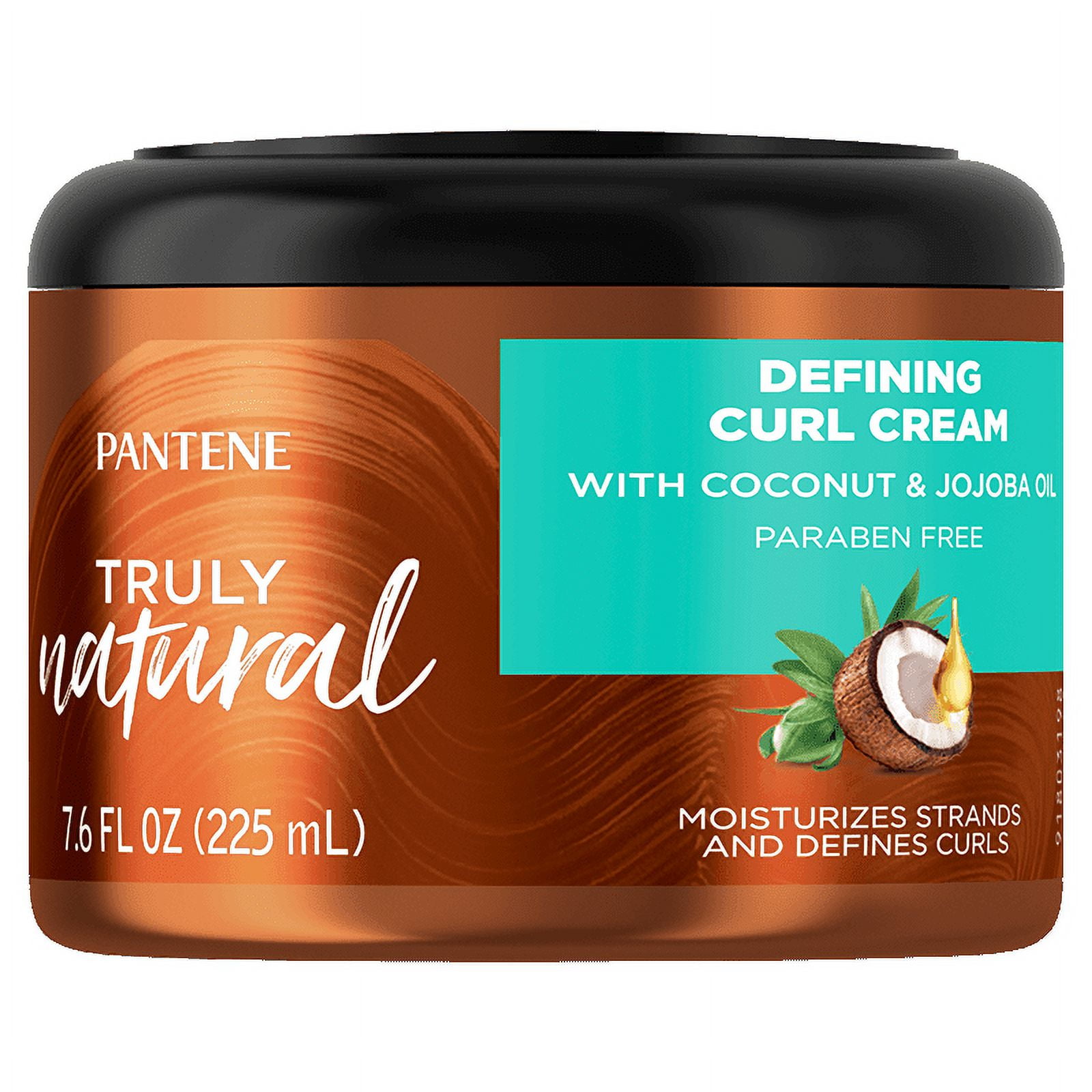 Pantene Truly Natural Defining Curl Cream 7.6 Oz Jar, 3 Pack - Walmart.com
