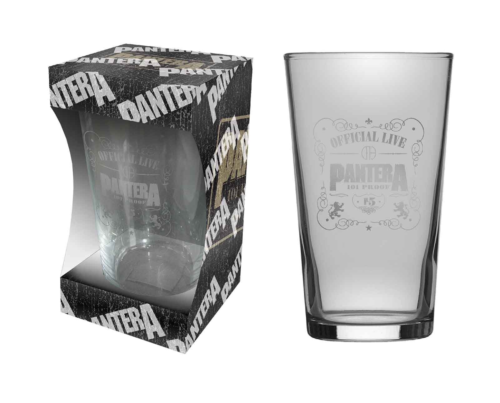 Pantera 101 Proof Pint Glass - Walmart.com