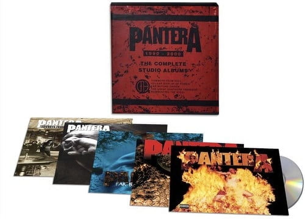 Pantera Complete Studio Albums 1990-2000 Box Set - Music & Performance ...