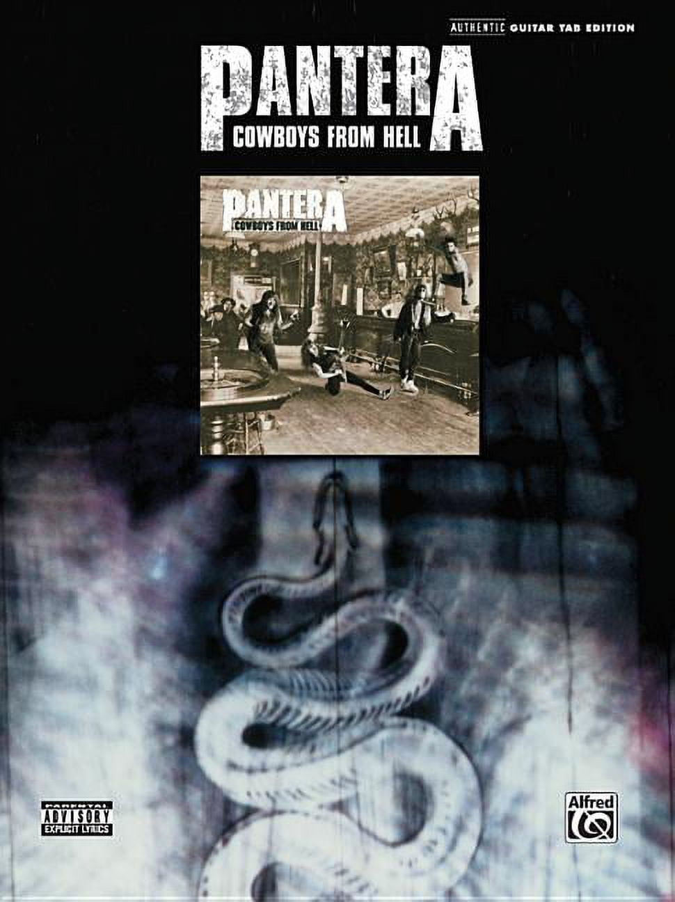 Pantera -- Cowboys from Hell: Authentic Guitar Tab (Paperback) by ...