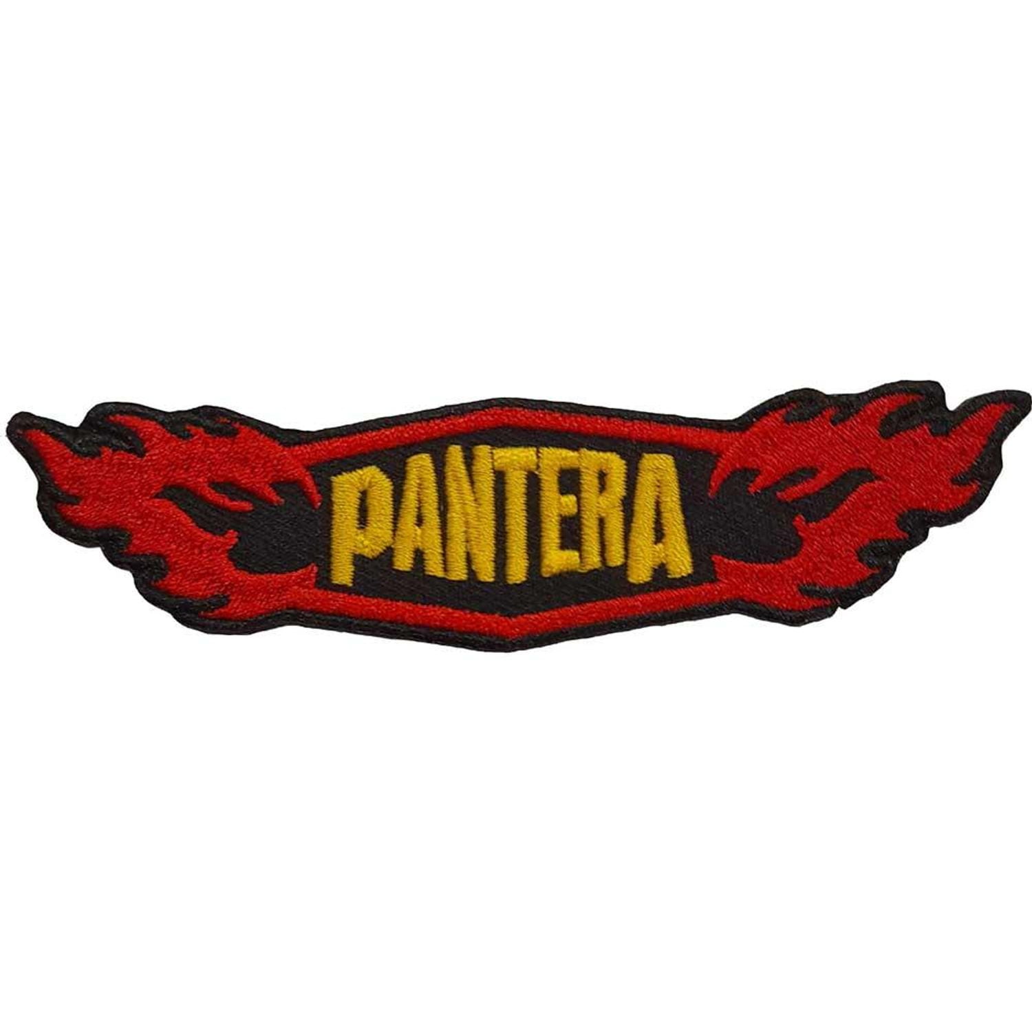 Pantera Flames Iron On Patch - Walmart.com