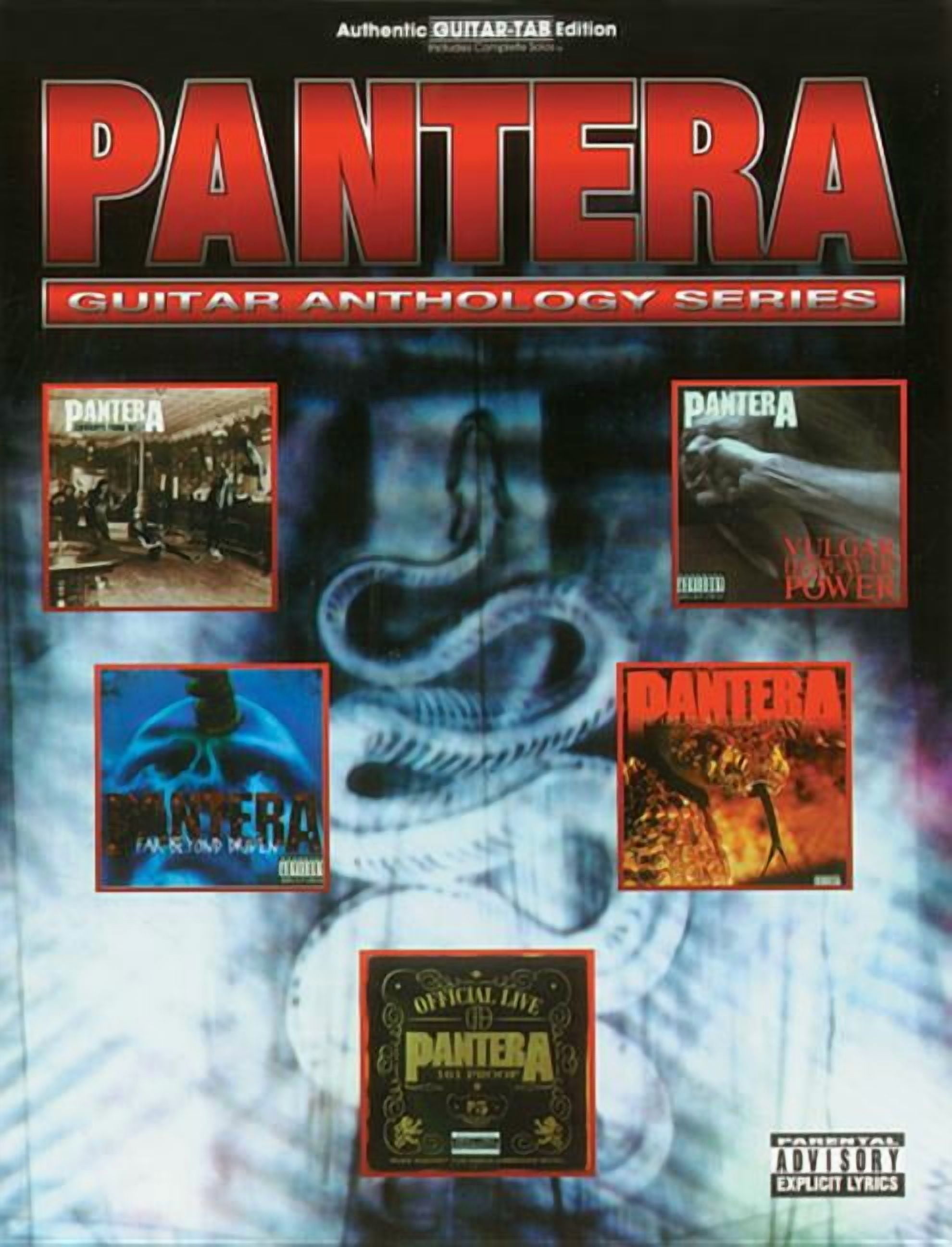 Guitar Anthology Pantera -- Guitar Anthology: Authentic Guitar Tab ...