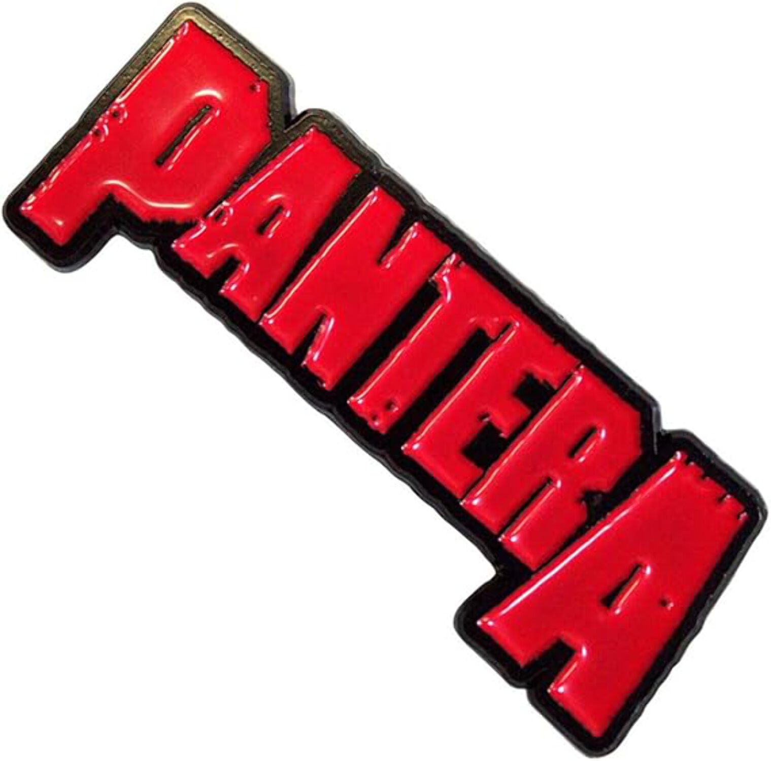 Pantera - Logo Red Pin Badge - Walmart.com