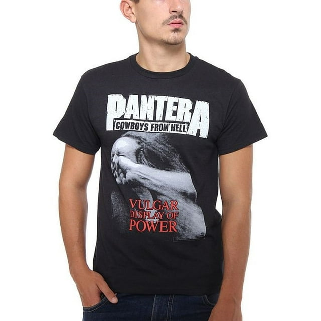 Pantera Men's Vulgar Display Of Power T-shirt Small Black - Walmart.com