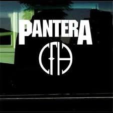Pantera Skull 6 Inch Vinyl Car Decal – Metal Rock Grunge Music Sticker ...