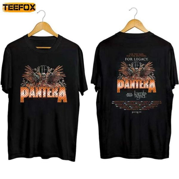 Pantera Tour With Lamp Of God 2023 Short-Sleeve T-Shirt - Walmart.com