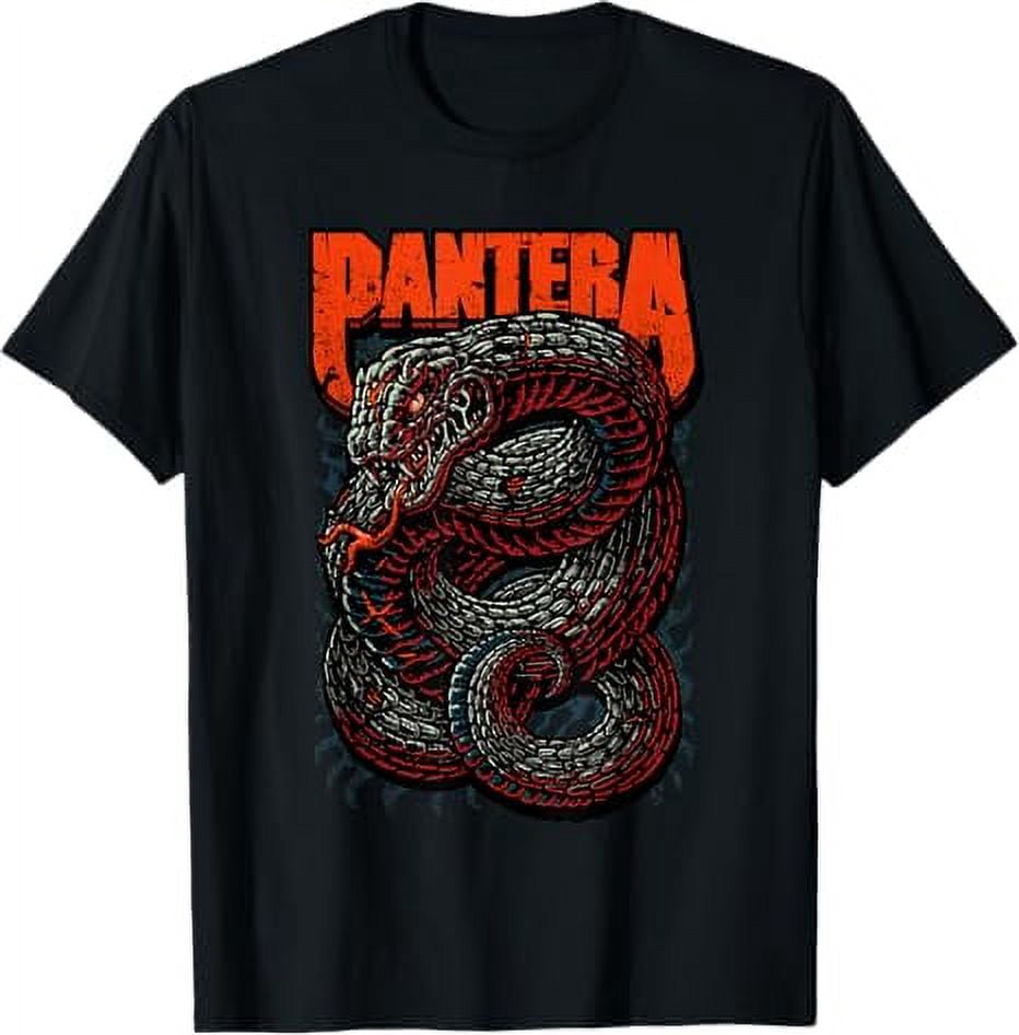 Pantera Venomous Official T-Shirt - Classic Fit, Crew Neck, Short ...
