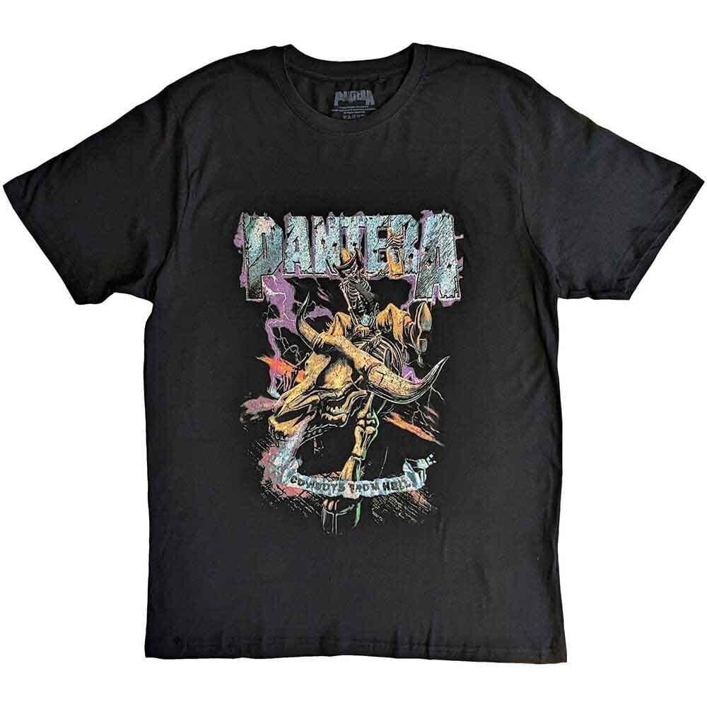 Pantera Vintage Rider Short Sleeve Tee Black New - Walmart.com