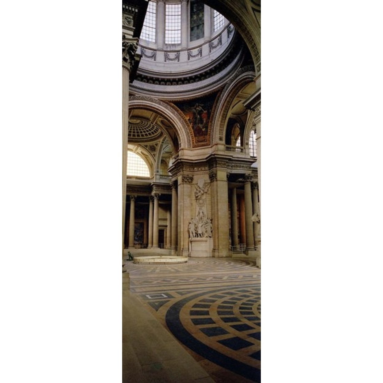 Pantheon Interior Paris France Poster Print (18 x 7) - Walmart.com