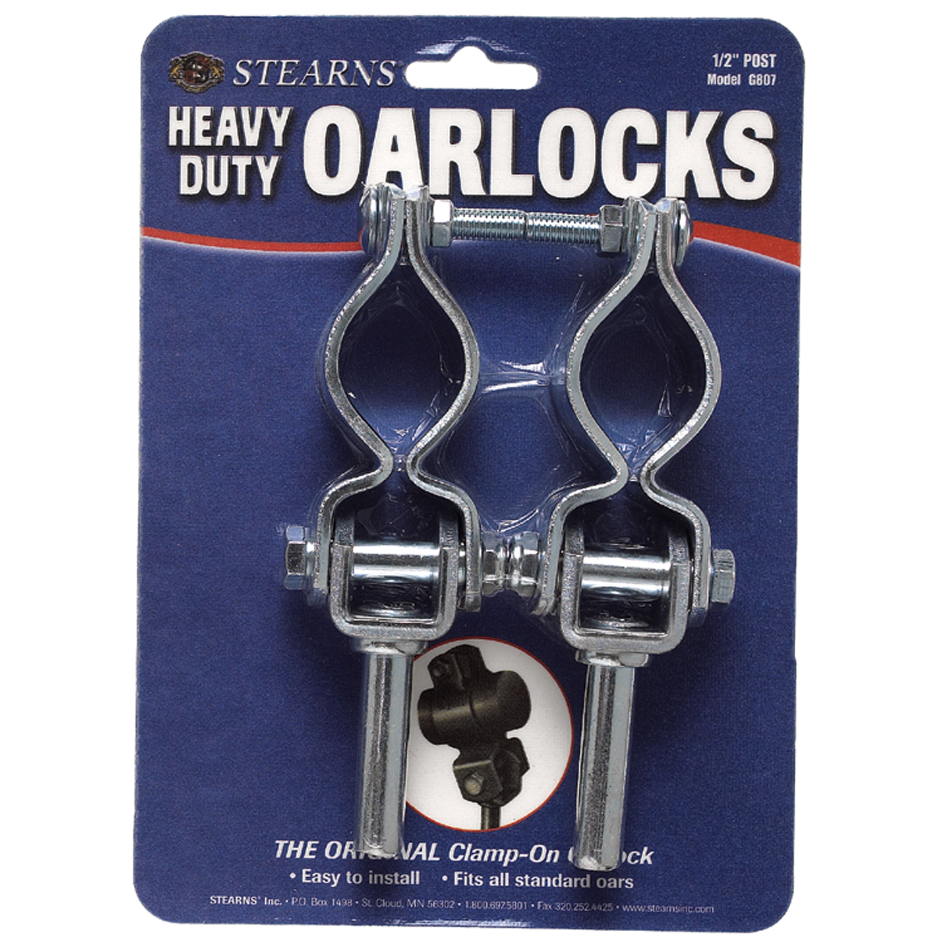 Panther 85-G808MAR Wynn Heavy-Duty Oarlocks - 9/16" Post - Walmart.com