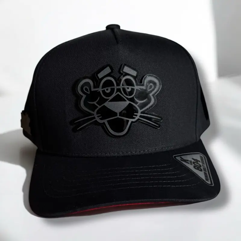 Panther Adjustable Snapback Hat, Stylish Cartoon Character Emblem for ...