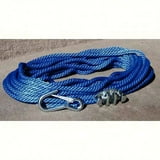 Panther 757000; Anchor Rope 50 ft Ropecleat,Snp Hk - Walmart.com
