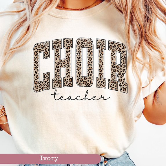 Panther Choir Teacher Shirt, Choir Teacher Team Gift, Choir Crew Squad ...