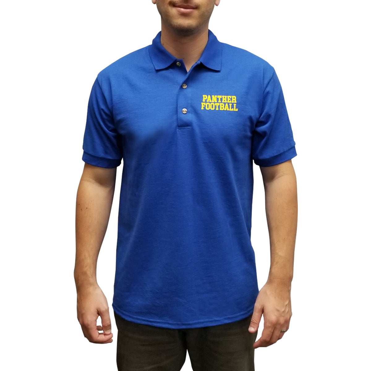 Coach Eric Taylor Panther Football Polo Shirt - Walmart.com