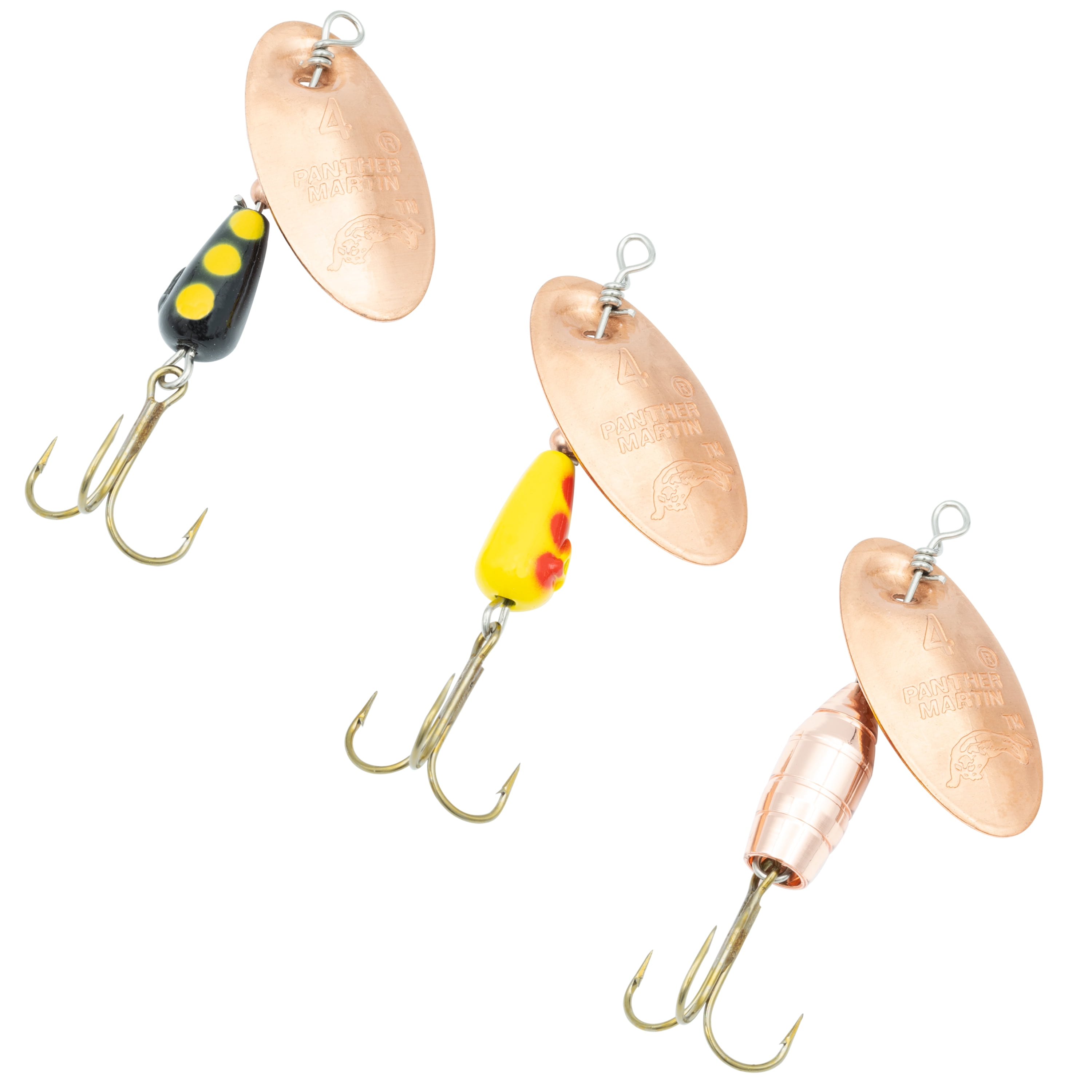 Panther Martin CP3 Copper Spinners Fishing Lure Kit - 1/8 oz - Copper ...