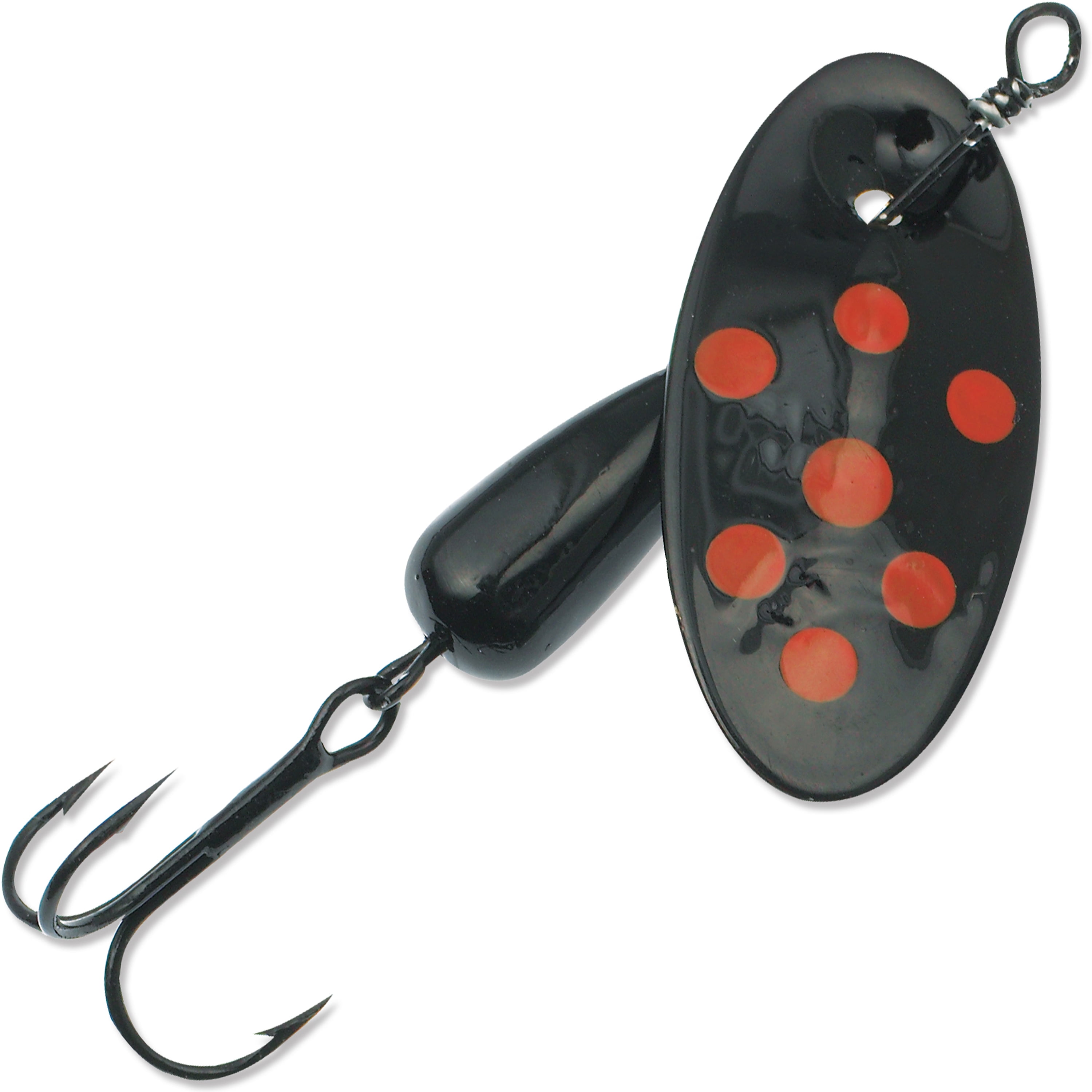Panther Martin PMBFL_4_ Spotted Teardrop Spinners Fishing Lure - Black ...