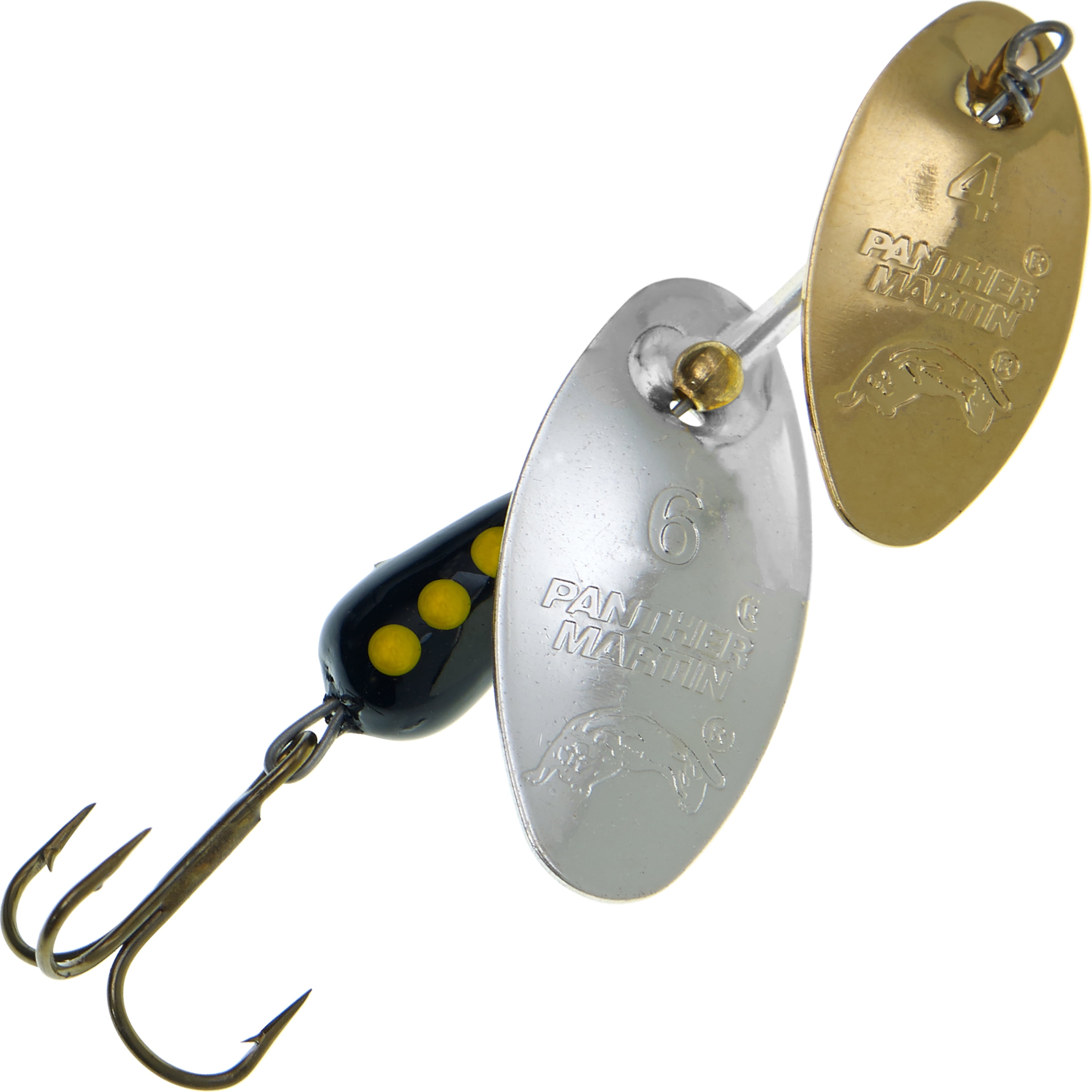 Panther Martin PMDF_4DF_GS DualFlash Fishing Teardrop Spinner Lure ...