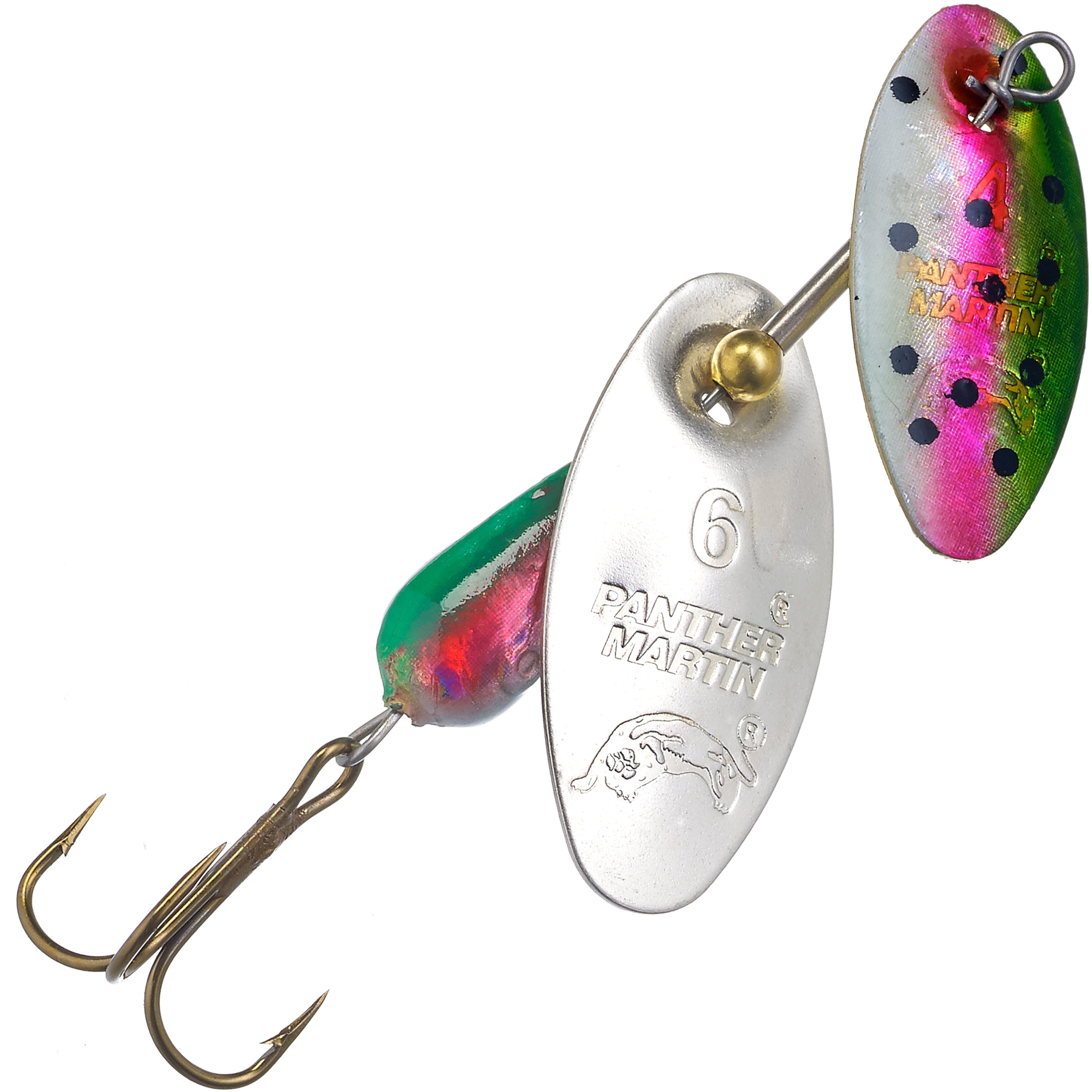 Panther Martin PMDF_4DF_HRS DualFlash Fishing Teardrop Spinner Lure ...