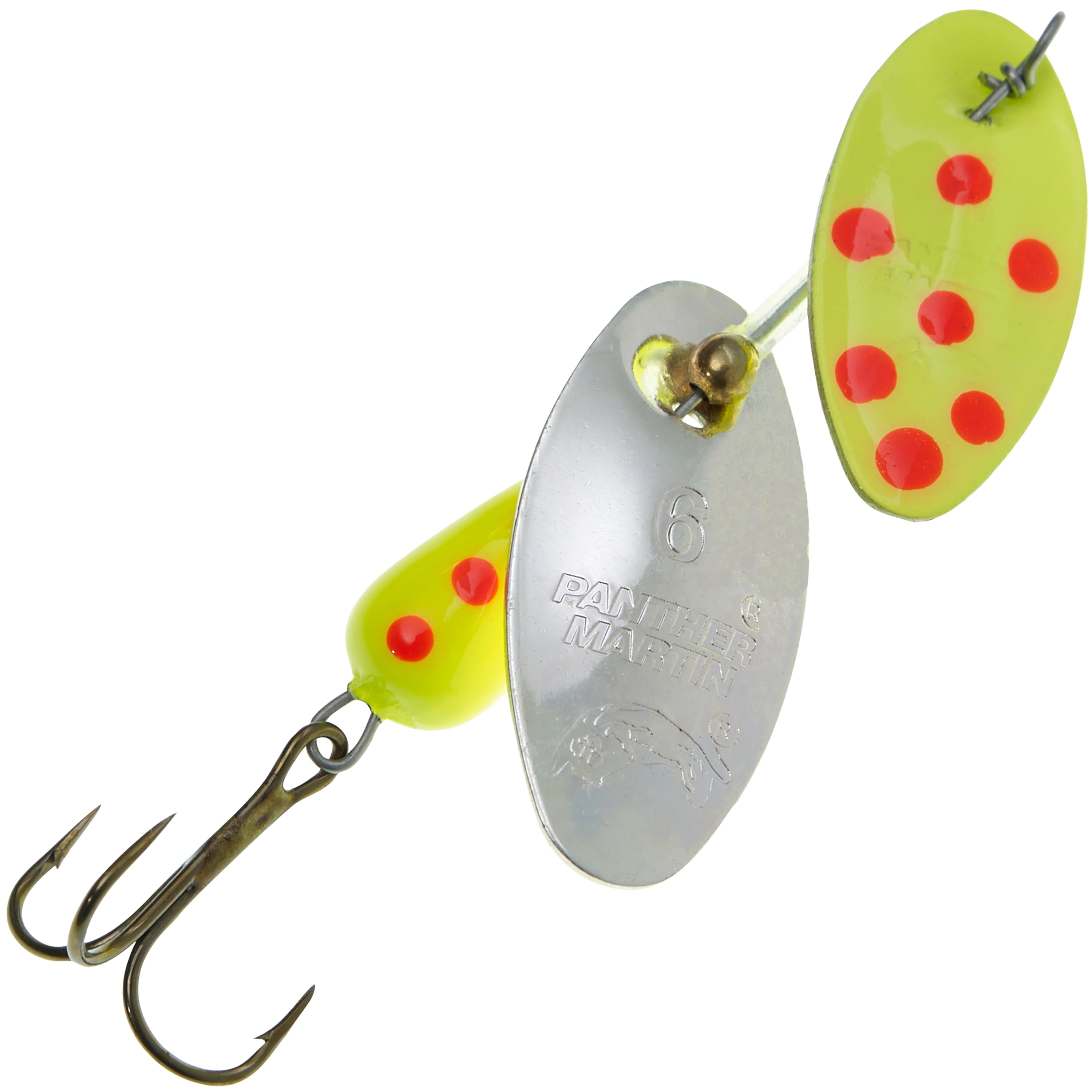 Panther Martin PMDF_6DF_CHS DualFlash Fishing Teardrop Spinner Lure ...