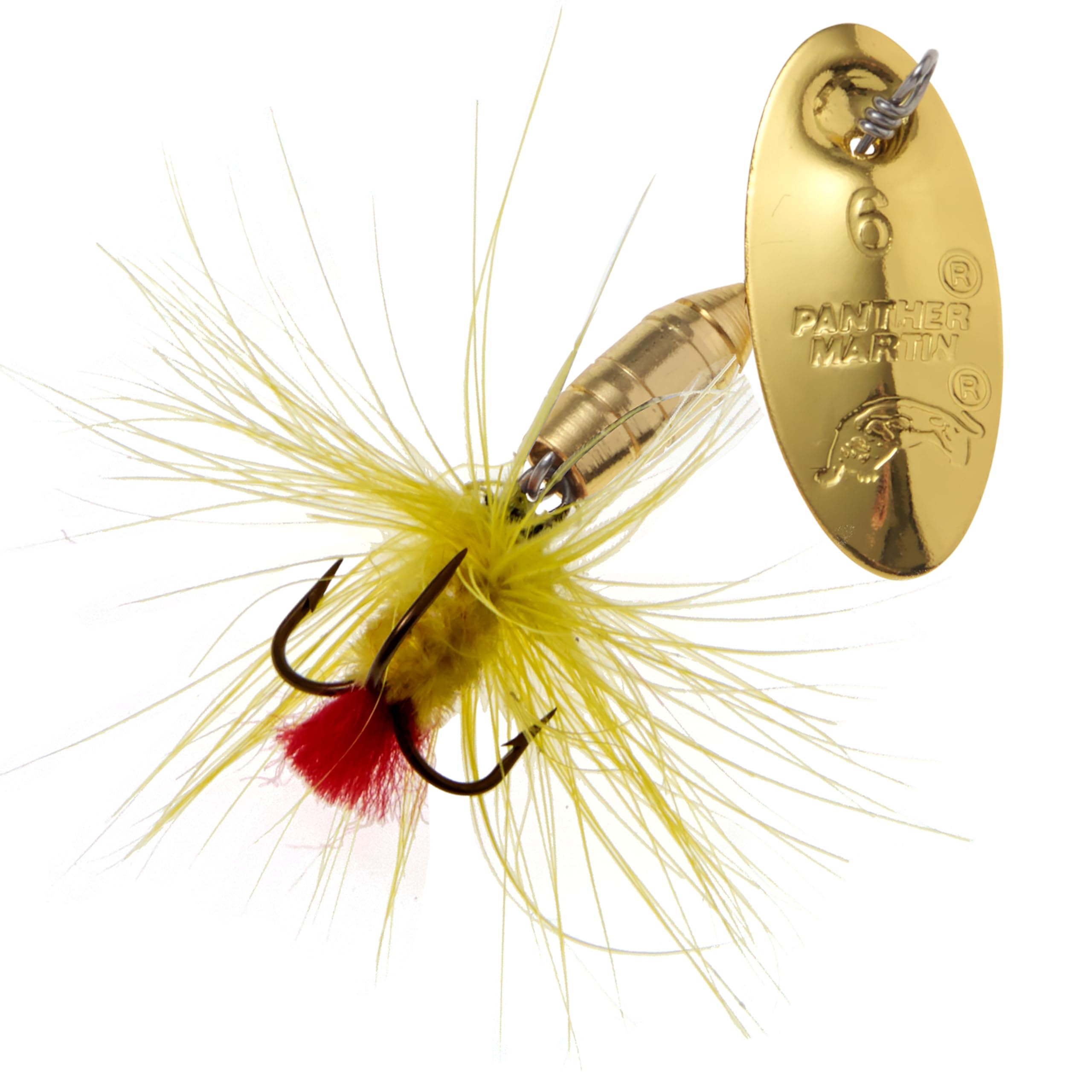 Panther Martin PMF_2_GY Deluxe Dressed Fly Spinning Fishing Lure - Gold ...