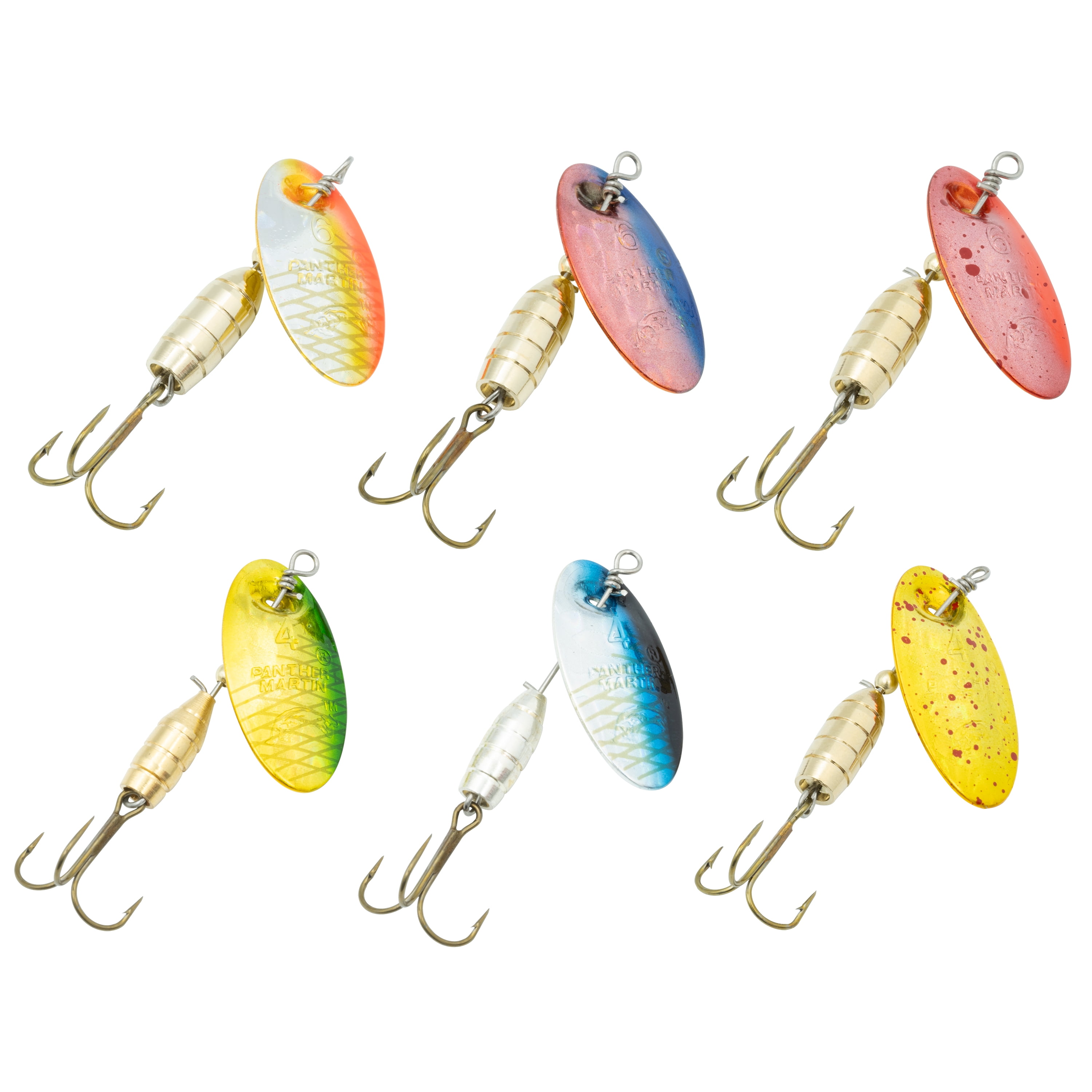 Panther Martin PMHD6 Holographic Deluxe Spinners Fishing Lure Kit ...