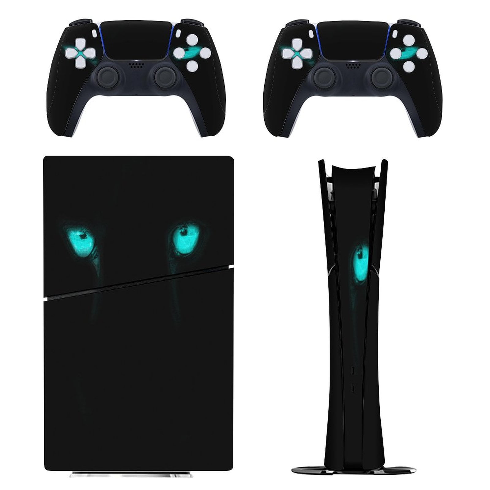 Panther PS5/PS5 Slim Digital Disc Skin Sticker For Console And ...