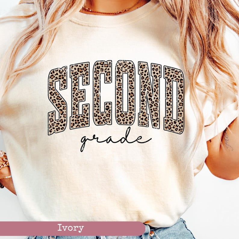 Panther Second Grade Teacher Shirt, 2Nd Grade Teacher Shirt, 2Nd Grade ...