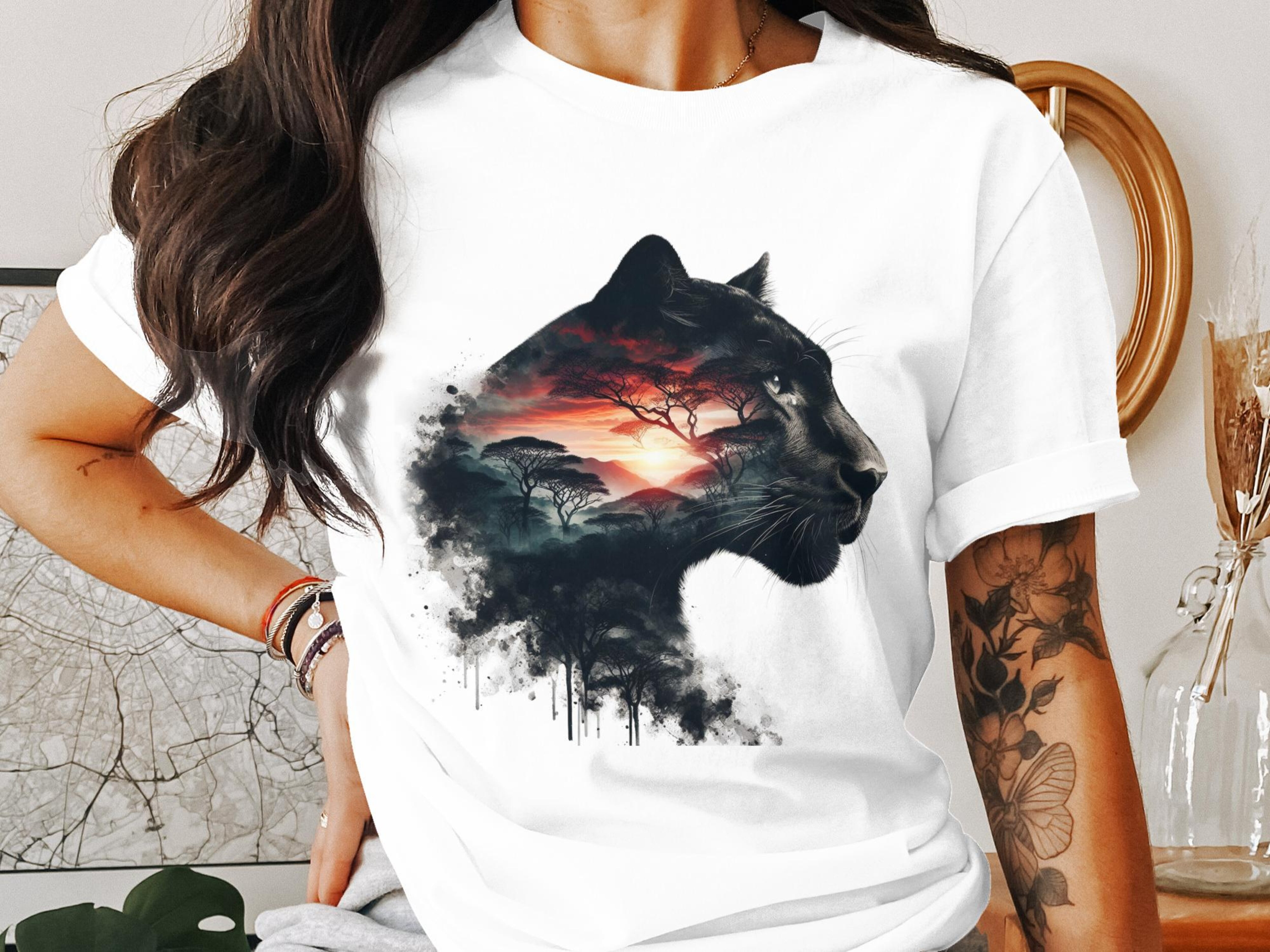 Panther is Majestic, Hoodie is Bold, Sweater is Epic, T-shirt is Fierce ...