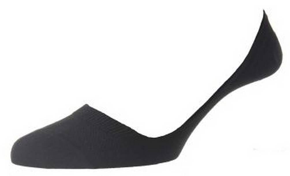 Pantherella Monaco Low Cut Invisible Socks - Black - Walmart.com