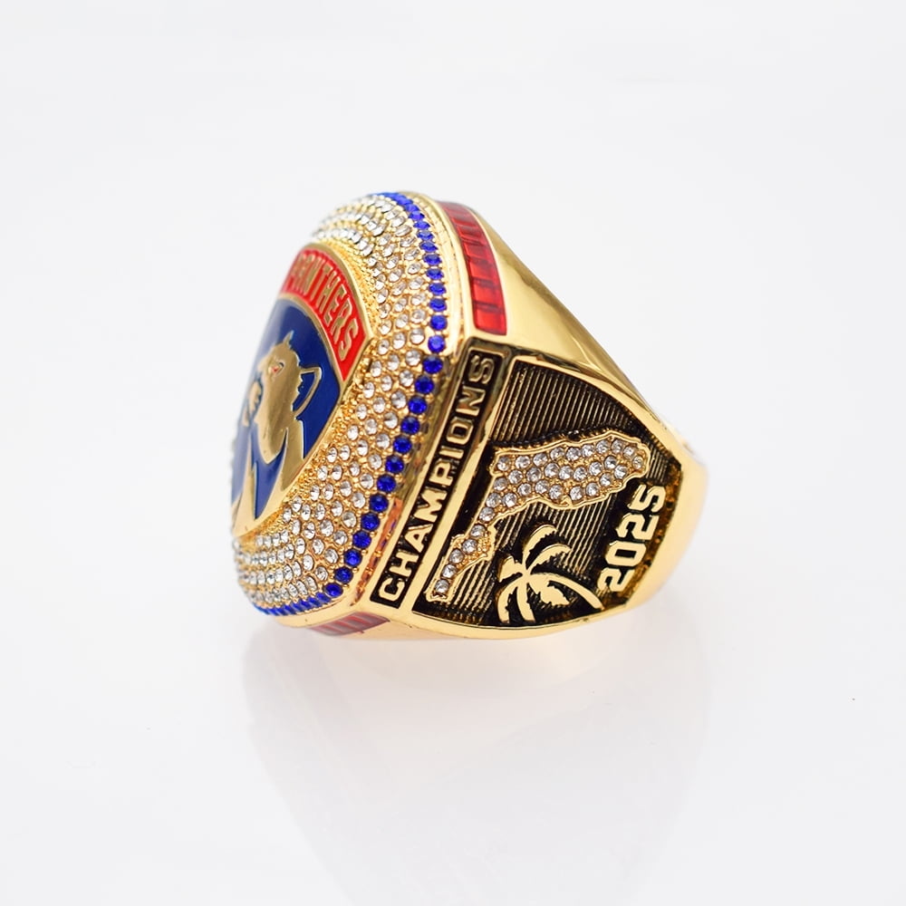 Panthers 2025 Championship Ring – Brad Marchand #63 Gold Bling Stanley ...