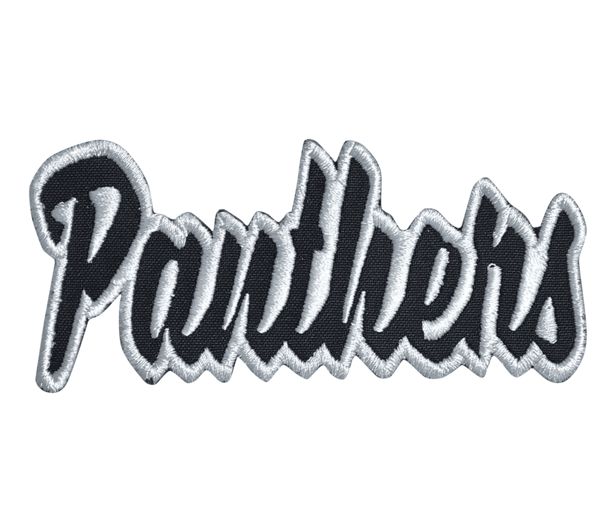 Panthers - Black/White - Team Mascot - Words/Names - Iron on Applique ...
