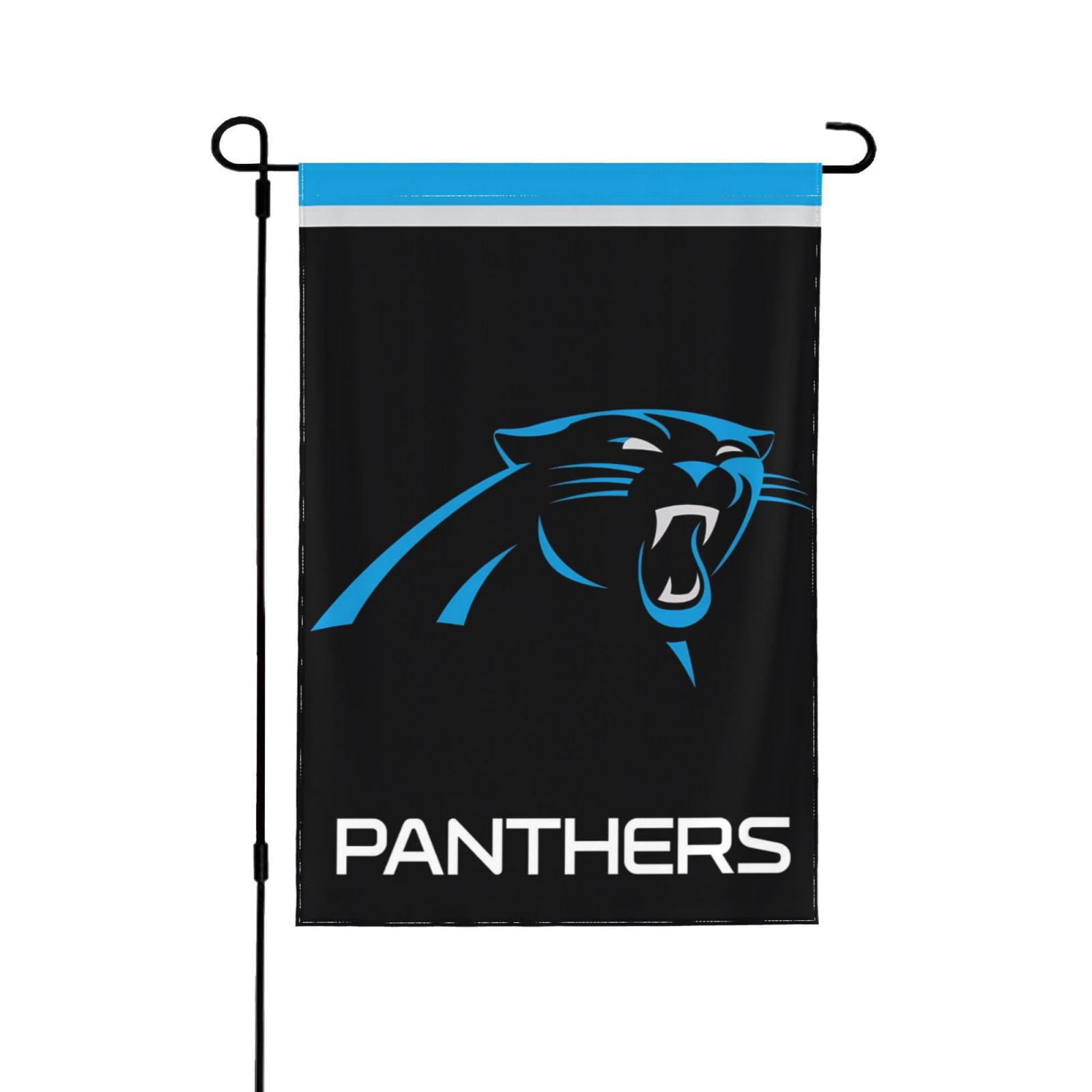 Panthers Double Sided Garden Flag Football Team Theme, Game Day Fan ...