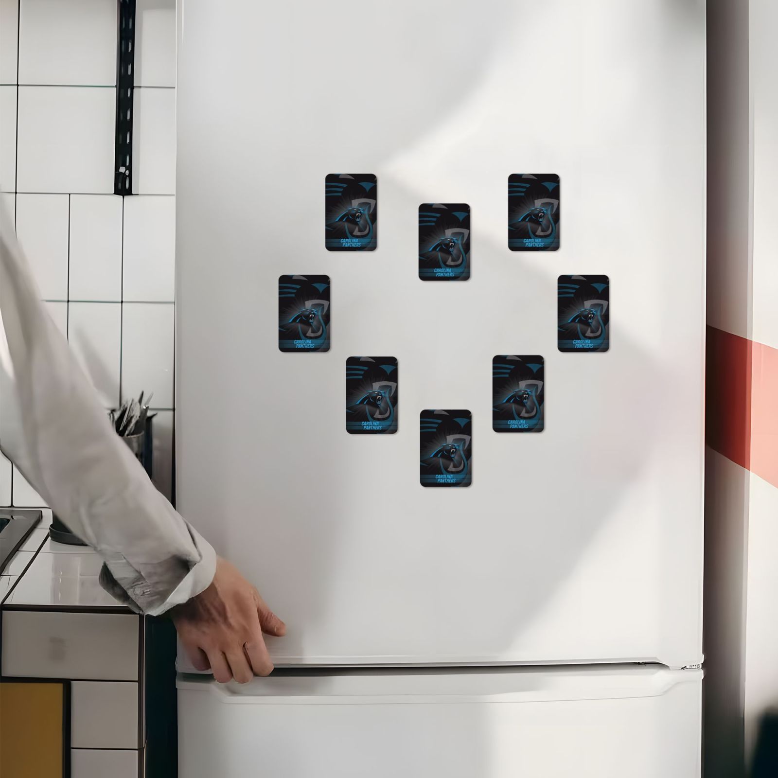 Panthers Football Team Customized Single-Sided Acrylic Refrigerator ...