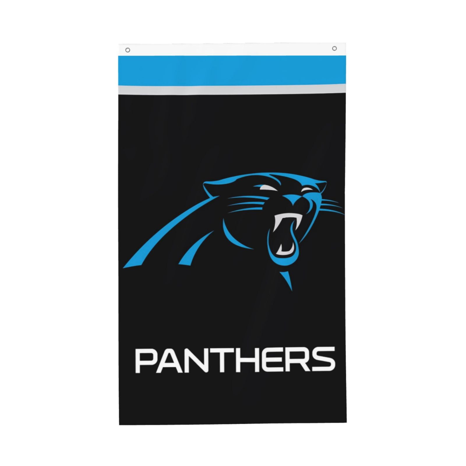 Panthers Football Team Double Sided Support Flag 3x5ft Flag ...