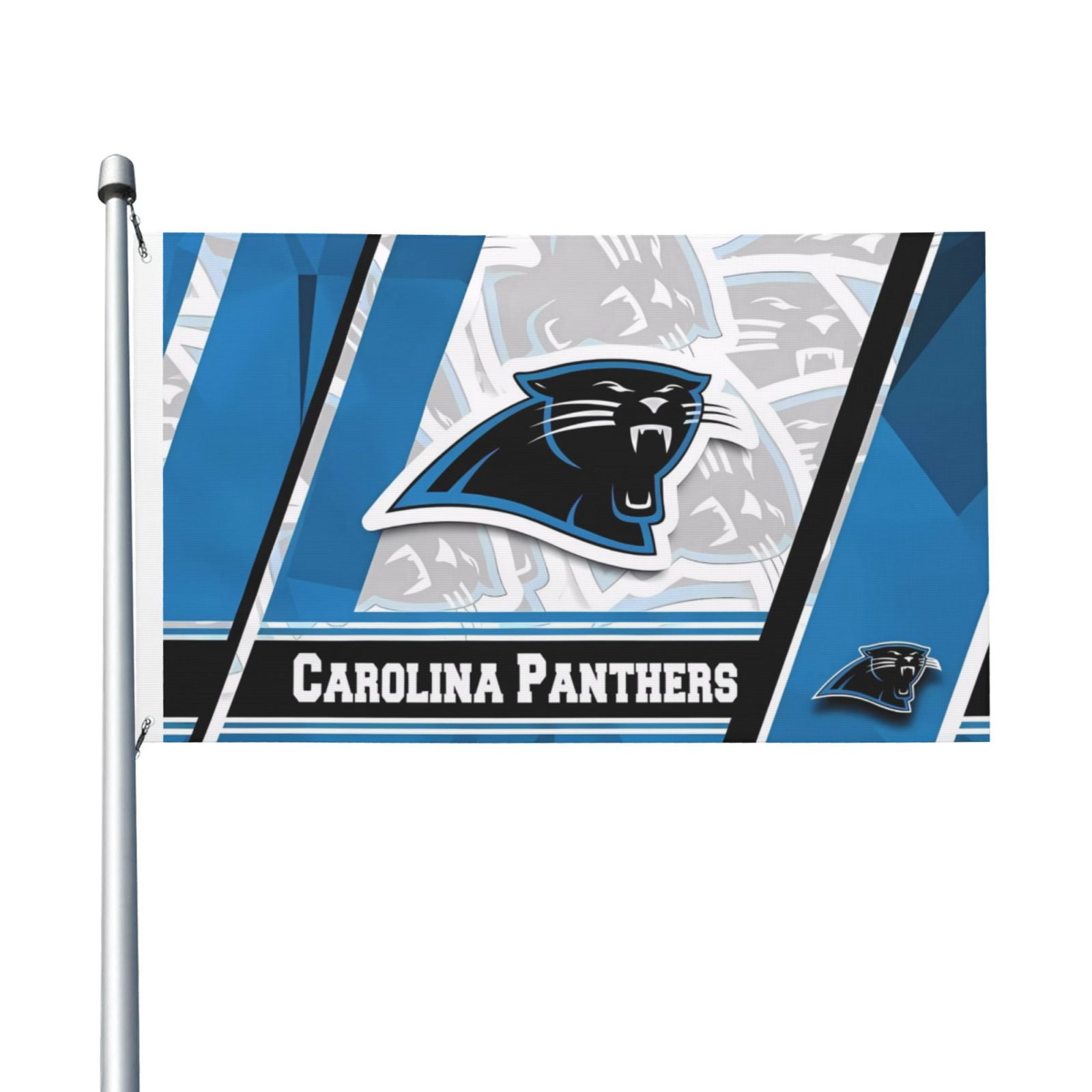 Panthers Football Team Double Sided Support Flag, Outdoor Decorative ...
