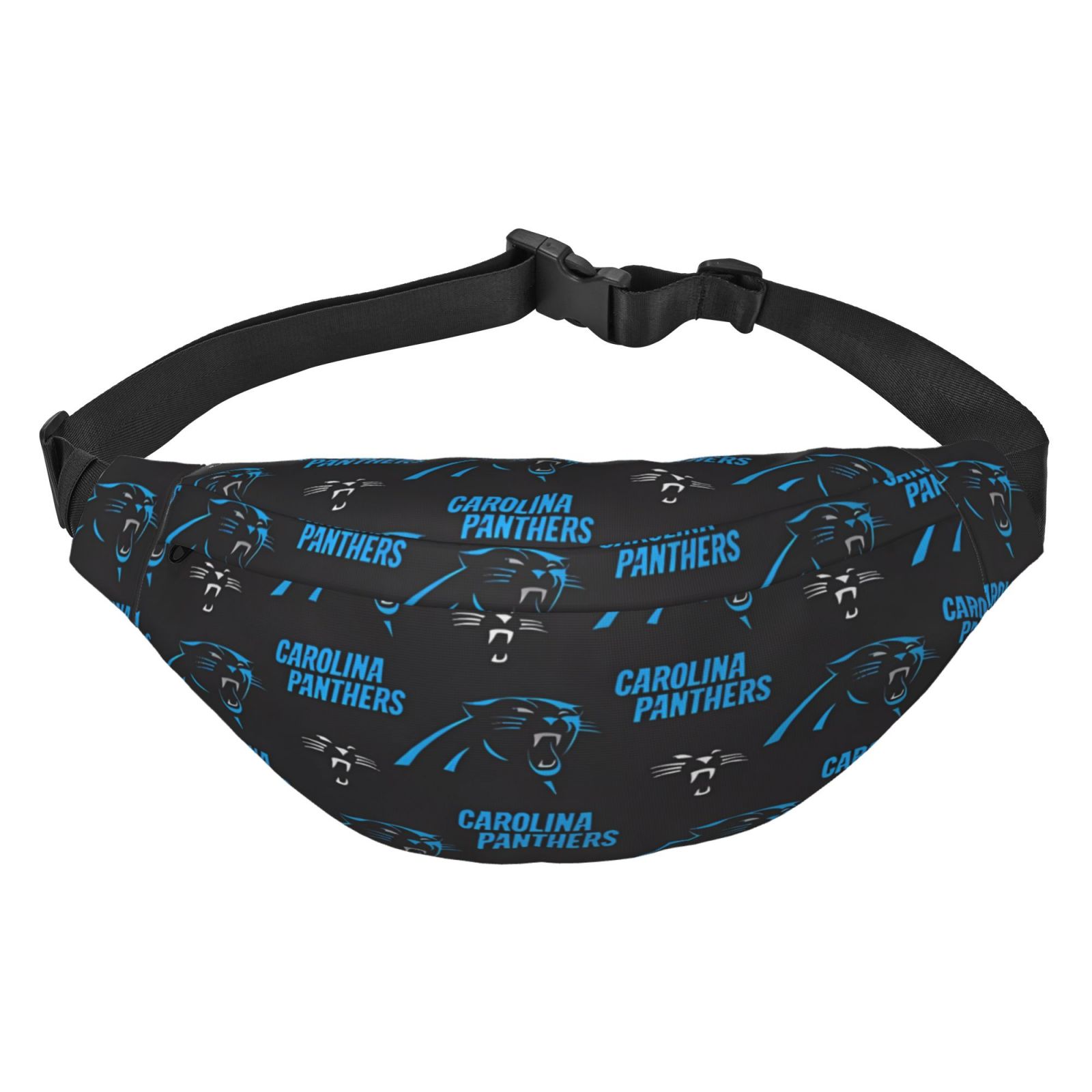 Panthers Football Team Man's Cross Chest Bag with Adjustable Straps ...