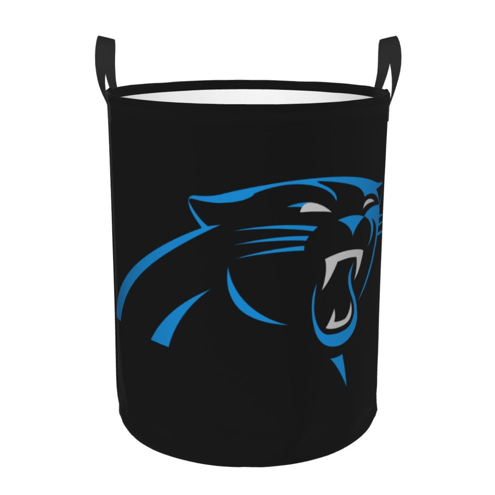 Panthers Football Team Round Single Layer Laundry Basket, Baby Round ...