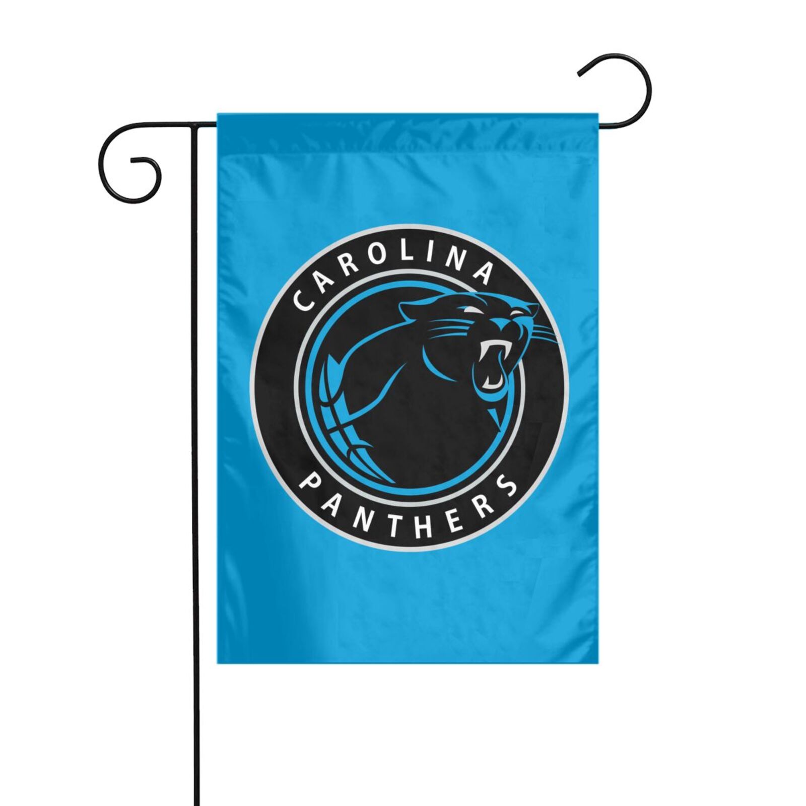 Panthers Football team garden flag double sided, yard decoration flag ...
