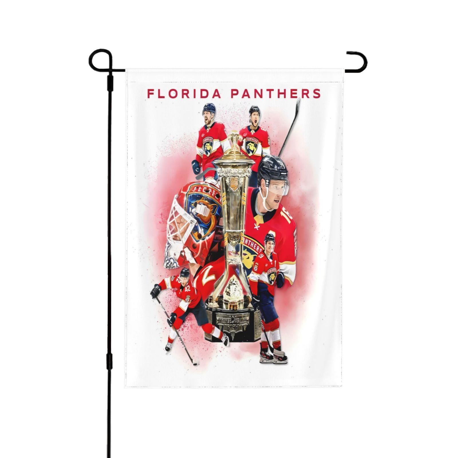 Panthers Hockey Team All Seasons Double Sided Garden Flag, Double Sided ...