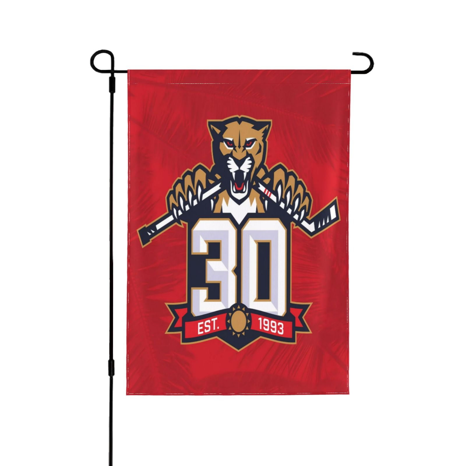 Panthers Hockey Team All Seasons Double Sided Garden Flag, Double Sided ...