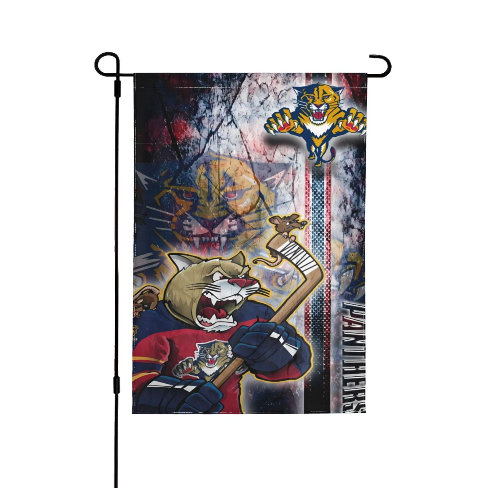 Panthers Hockey Team All Seasons Double Sided Garden Flag, Double Sided ...